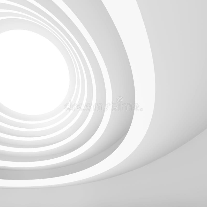 Architecture Circular Background. Abstract Building Design Stock ...