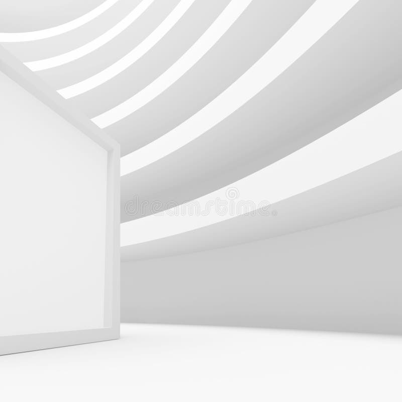 Architecture Circular Background. Abstract Building Design Stock ...