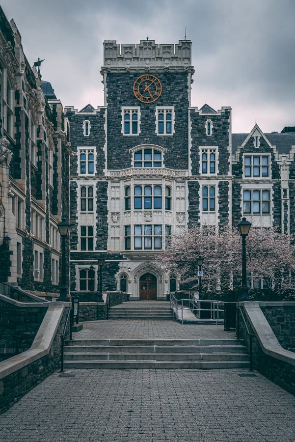 Architecture at the the City College of New York, Manhattan Editorial ...