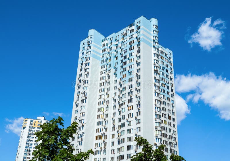 Architecture Cityscape View with Modern Building Skyscrapers. Stock ...