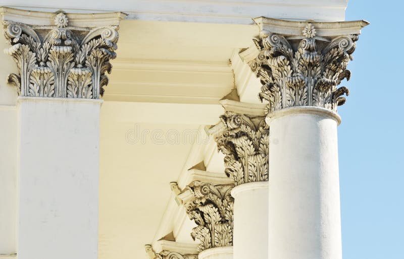 Classical Columns stock photo. Image of classic, district - 2436276