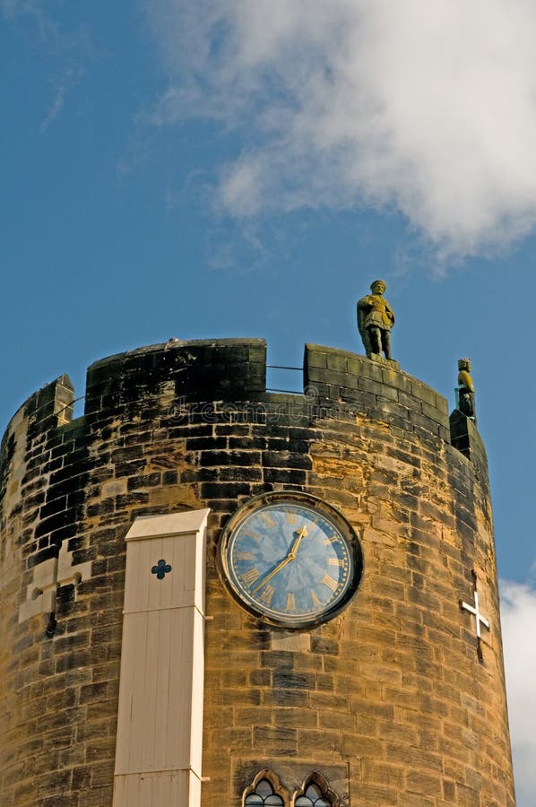 Architecture of the Clock Tower Stock Image - Image of building, europe ...