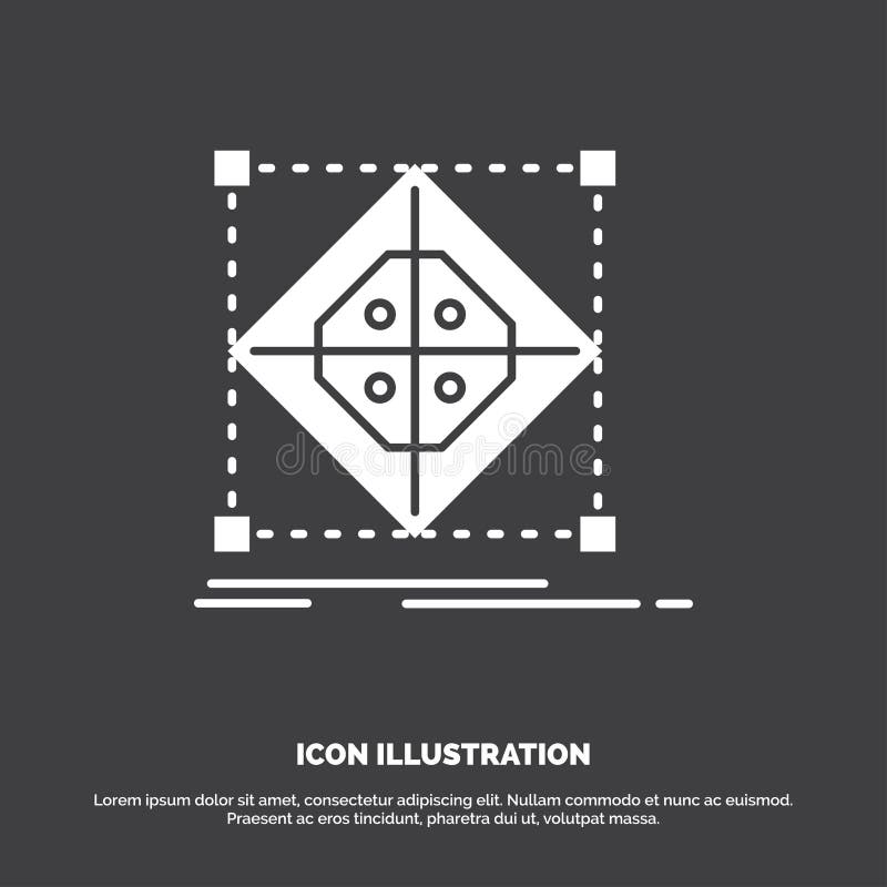 Architecture, Cluster, Grid, Model, Preparation Icon. Glyph Vector ...