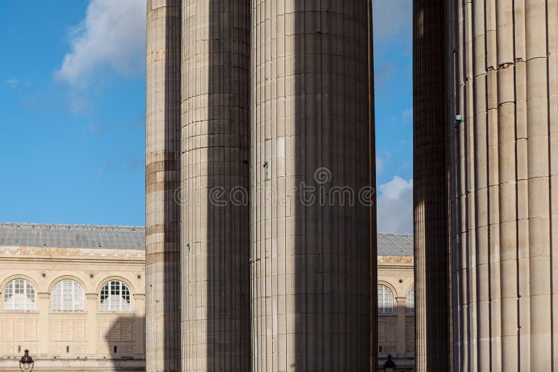Architecture with columns stock image. Image of columns - 253687871