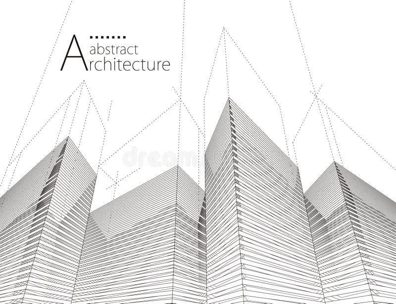 Architecture Construction Abstract Background. Stock Vector ...