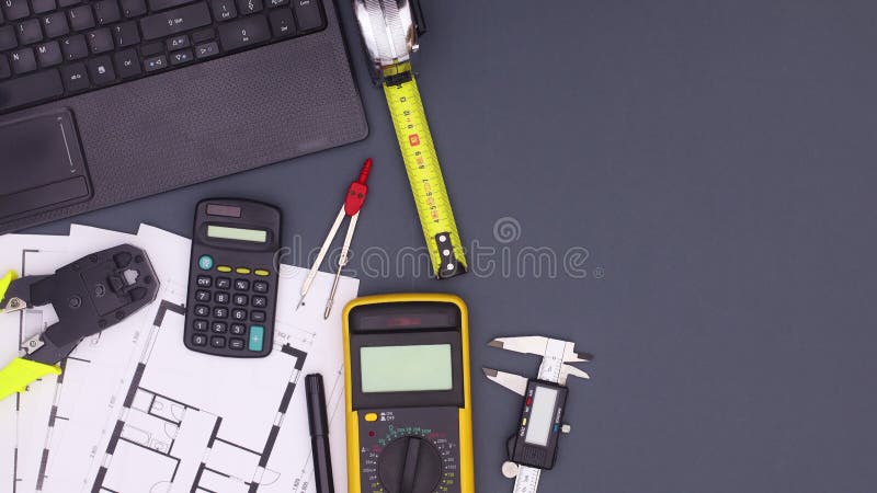 Architecture and Construction. a Business Man on a Construction Site ...