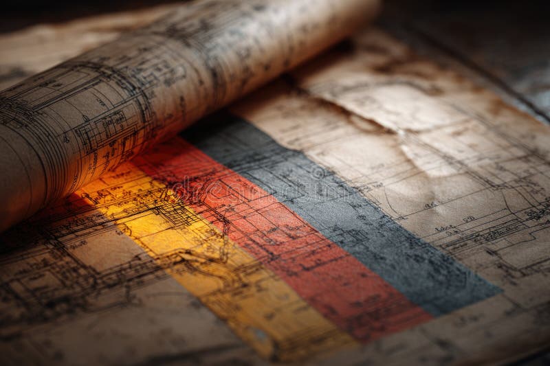 Architecture Day in Germany: Structural Blueprint, Design Layout ...