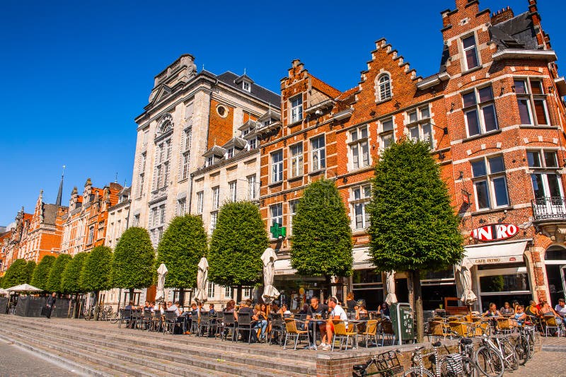 Architecture De Louvain, Belgique Photographie éditorial - Image du ...