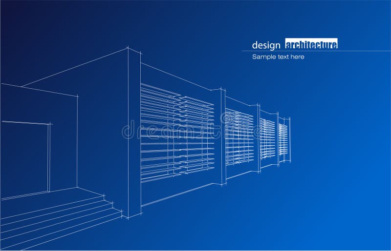 Architecture of the Industrial Design Building in Modern Shaped Cubic ...