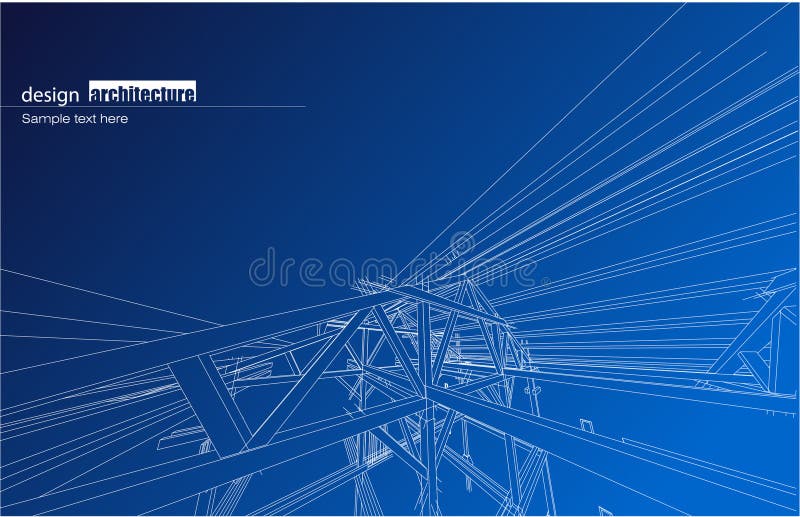 Design of the Residence Buildings and Public Structures Stock Vector ...