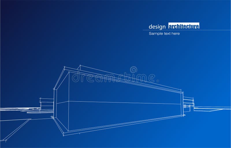 Architecture Design of Residence and Public Buildings. Side and Layout ...