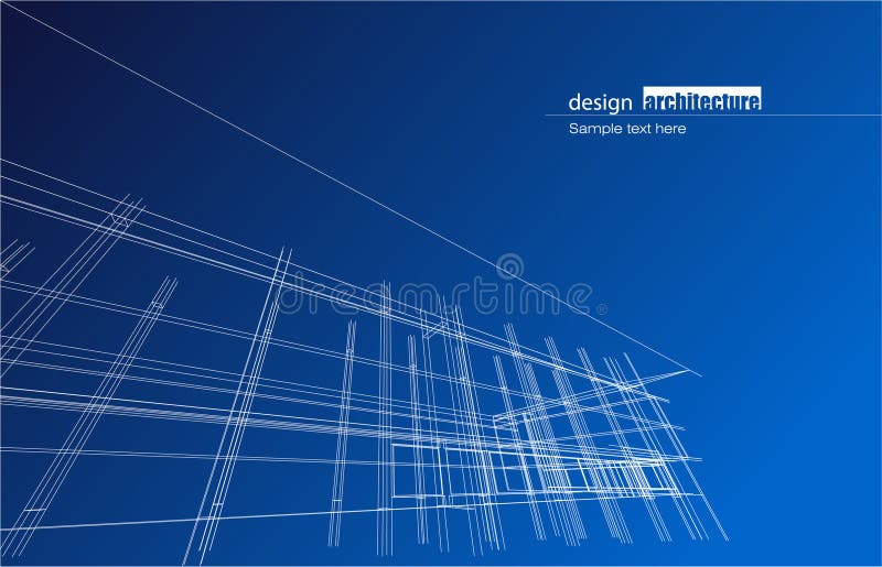 Architecture Design of Residence and Public Buildings. Side and Layout ...