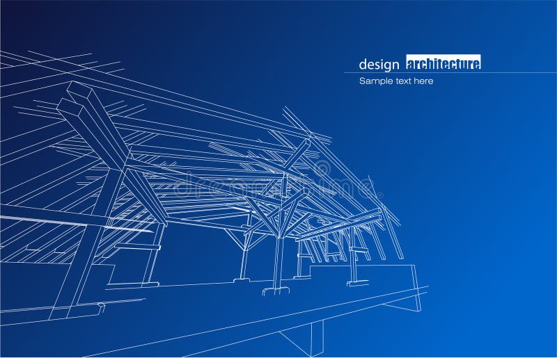 Architecture Design of Residence and Public Buildings. Side and Layout ...