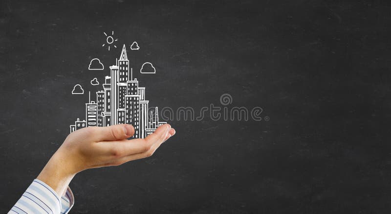 Architecture design model stock image. Image of city - 66458523