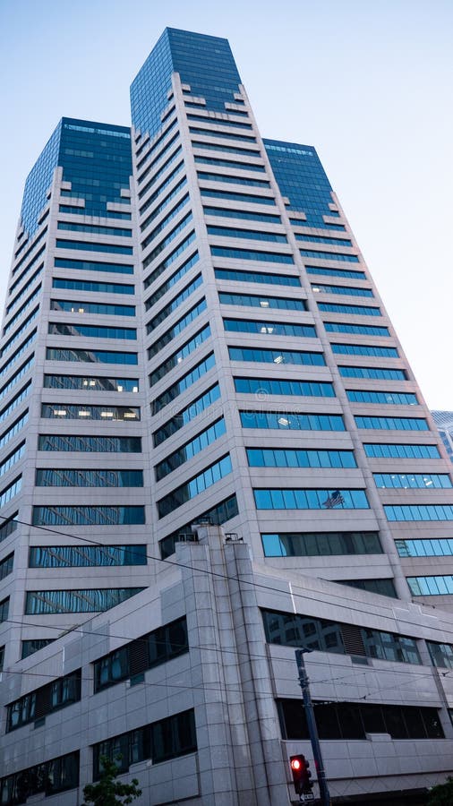 Architecture Design of Modern Building. Perspective Residential ...