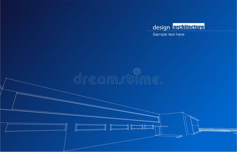 Architecture Design of Residence and Public Buildings. Side and Layout ...