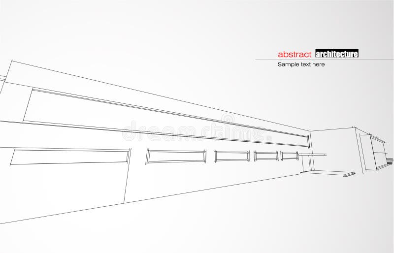 Architecture Design of Residence and Public Buildings. Side and Layout ...