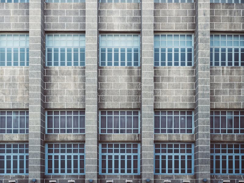 Architecture Detail Exterior Facade Background Stock Photo - Image of ...