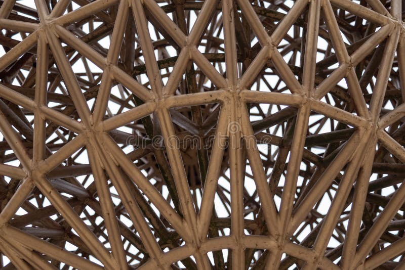 Architecture Detail Modern Metal Structure Pattern Construction. Stock ...