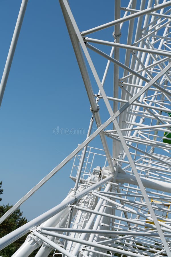 Architecture Detail Modern Metal Structure Pattern Construction Stock ...