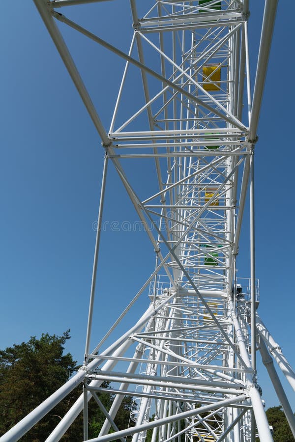 Architecture Detail Modern Metal Structure Pattern Construction Stock ...