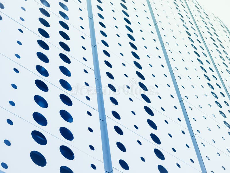 Architecture Details Building Facade Circle Round Pattern Metal Wall ...