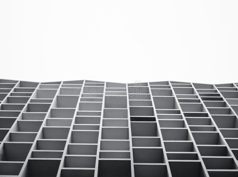 Architecture Details Building Facade Geometric Pattern Background Stock ...