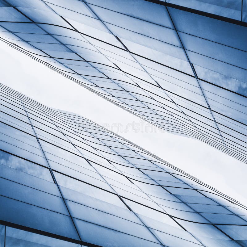 Architecture Details Modern Building Exterior Glass Facade Pattern ...