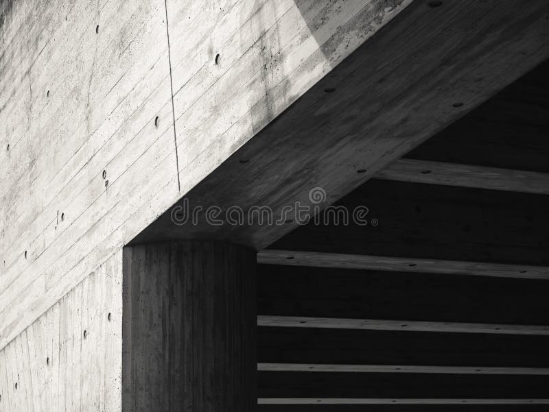 Architecture Details Modern Cement Building Structure Texture Industry ...