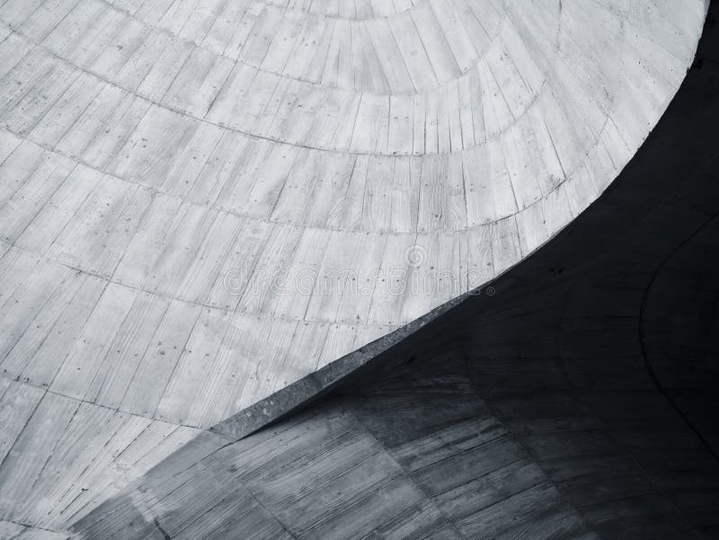 Architecture Details Wall Curve Concrete Cement Tiles Abstract ...