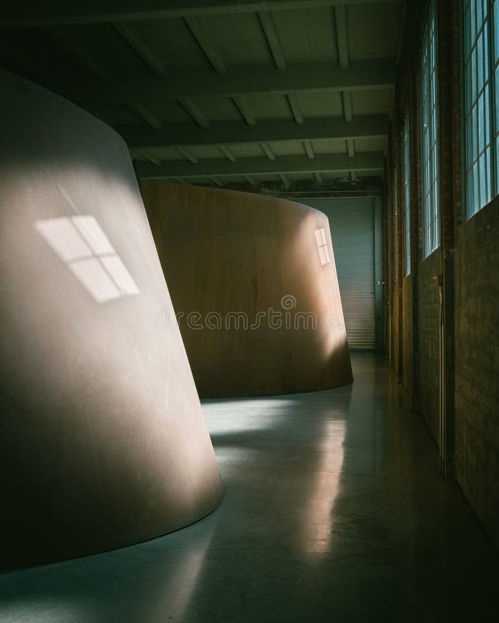 Architecture at Dia:Beacon, Beacon, New York Stock Photo - Image of ...