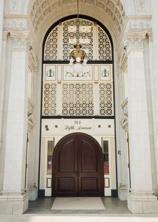 Architecture in Downtown Huntington, West Virginia Editorial ...