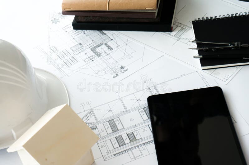 Architecture Drawing on Architectural Project Business Architecture ...