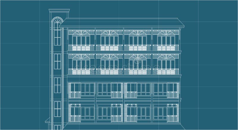 High Rise Building Drawing
