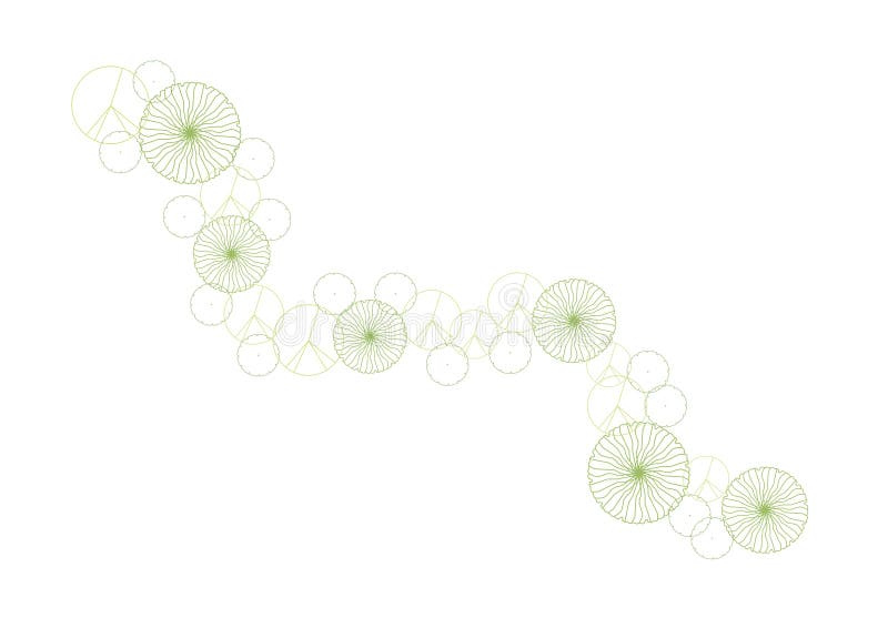 Tree Top View Line Drawing Stock Illustrations – 1,632 Tree Top View ...