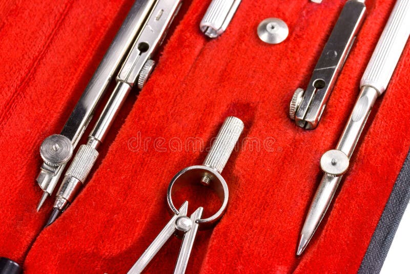 Architecture drawing tools stock image. Image of equipment - 29583495