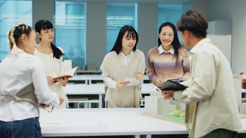 Architecture, Education and Students with Model and Learning in Notes ...