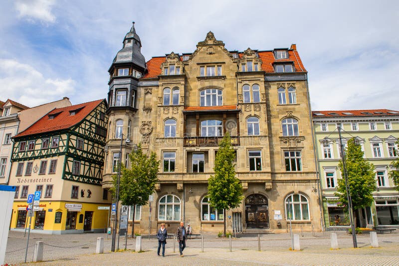 Architecture of Eisenach, Thuringia, Germany Editorial Stock Image ...