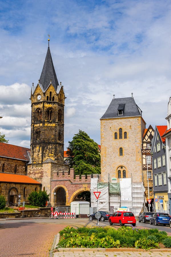 Architecture of Eisenach, Thuringia, Germany Editorial Photo - Image of ...