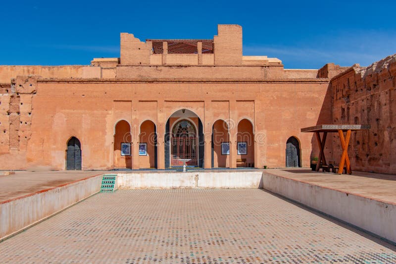 Architecture of the El Badii Palace, a Vestige of the History of ...