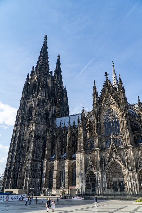 Architecture Elements of Cologne Cathedral Editorial Stock Image ...