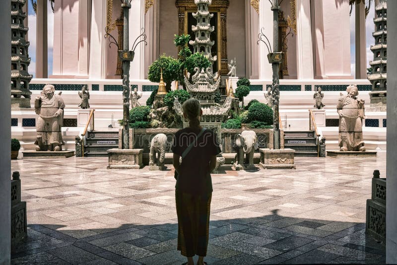 Architecture of a Famous Building in Bangkok, Thailand. Editorial Image ...