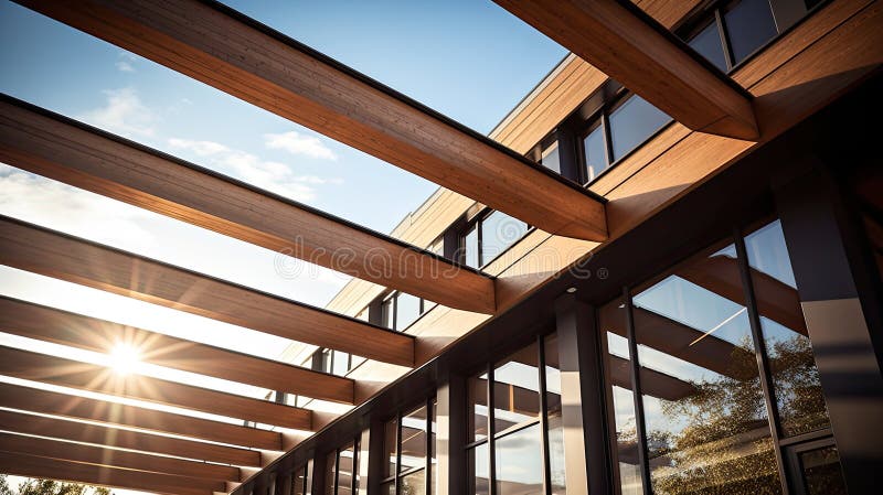 Architecture Framework Timber Frame Stock Illustration - Illustration ...