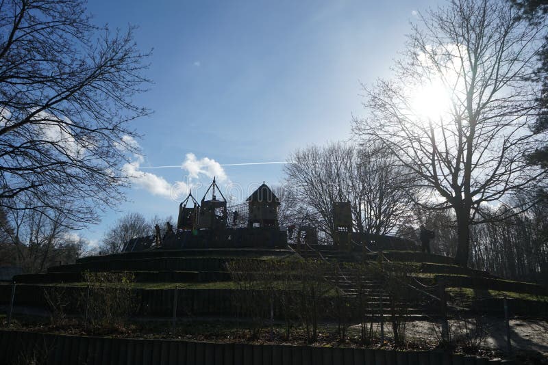 FEZ Playground at Wuhlheide Leisure Park, 12459 Berlin, Germany Stock ...