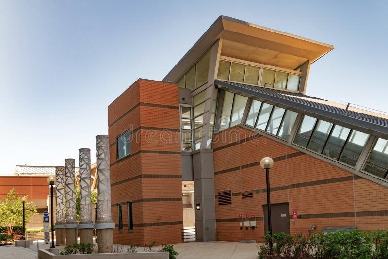 Architecture of the Greensboro Metro Station in Tysons on the Silver ...
