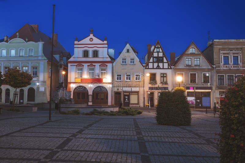 Architecture of Gryfow Slaski Stock Photo - Image of foliage, landscape ...