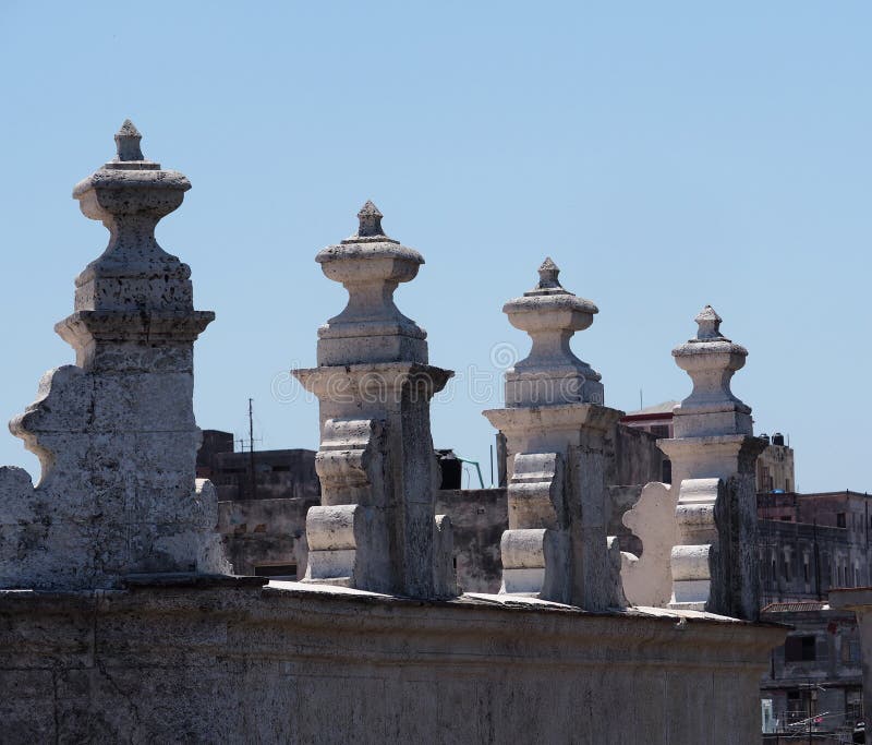 Architecture in Havana Cuba Stock Image - Image of decorative, havana ...