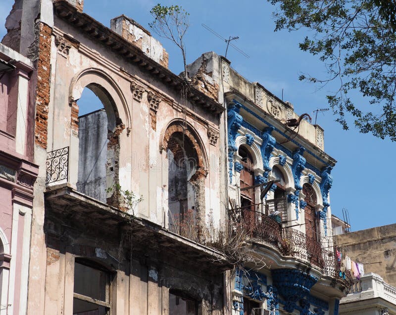 Architecture in Havana Cuba Stock Photo - Image of shell, cuba: 71138716