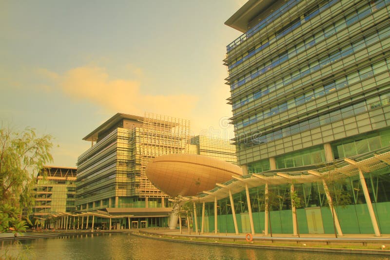 Architecture at Hk Science and Technology Parks Editorial Image - Image ...