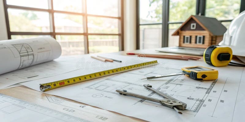 Architecture Home Project, Measurement and Designer Instruments Stock ...